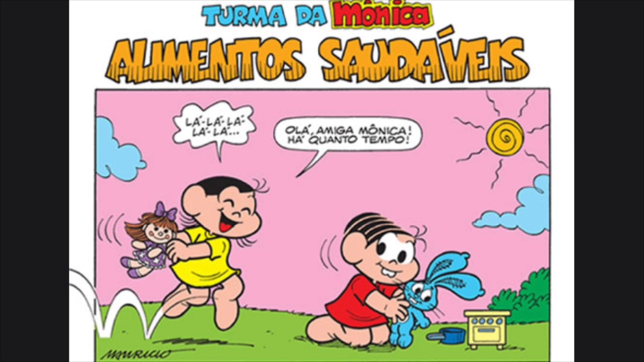 Turma da Mônica em ( Alimentos Saudáveis) - YouTube