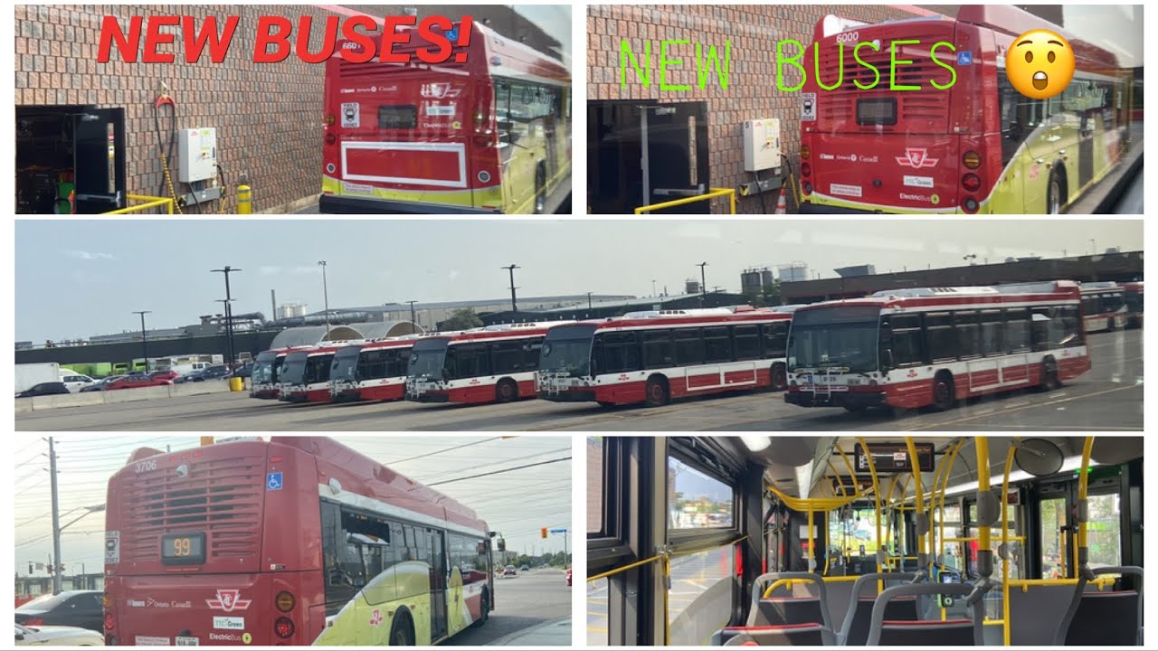 NEW BUSES! TTC 2019 NEW FLYER XE40 RIDE ON 99 ARROW ROAD MY FIRST TIME ...