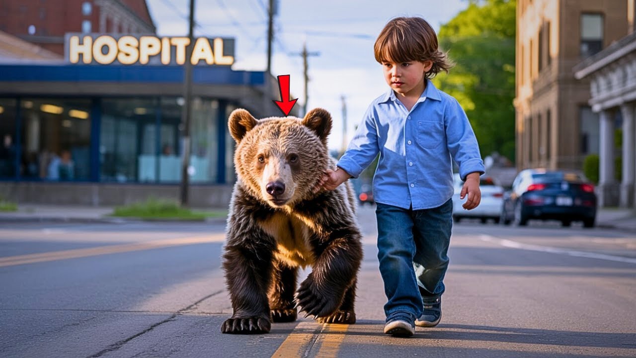 Human Baby Spotted a Bleeding Bear Cub AND Led It to the Hospital ...