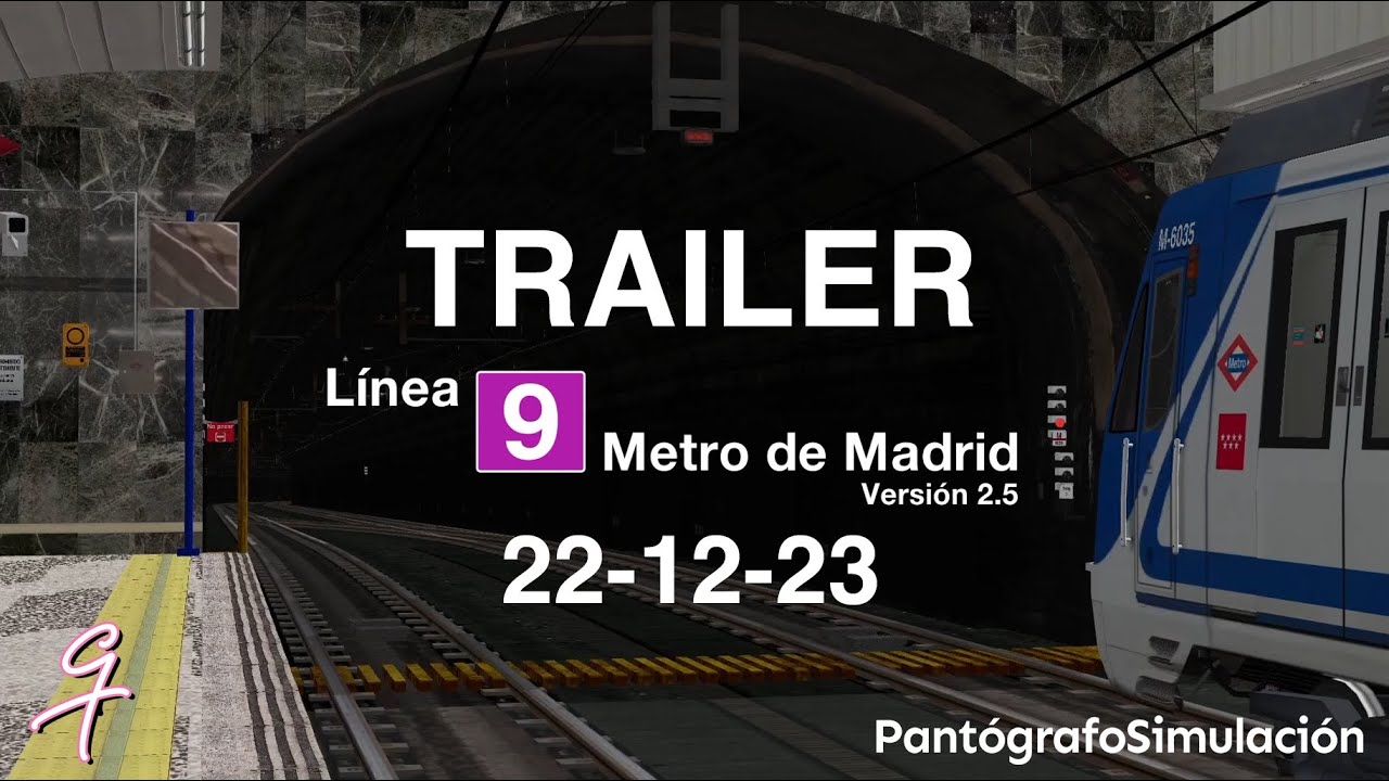 TRAILER Línea 9 Metro de Madrid V 2.5 - YouTube