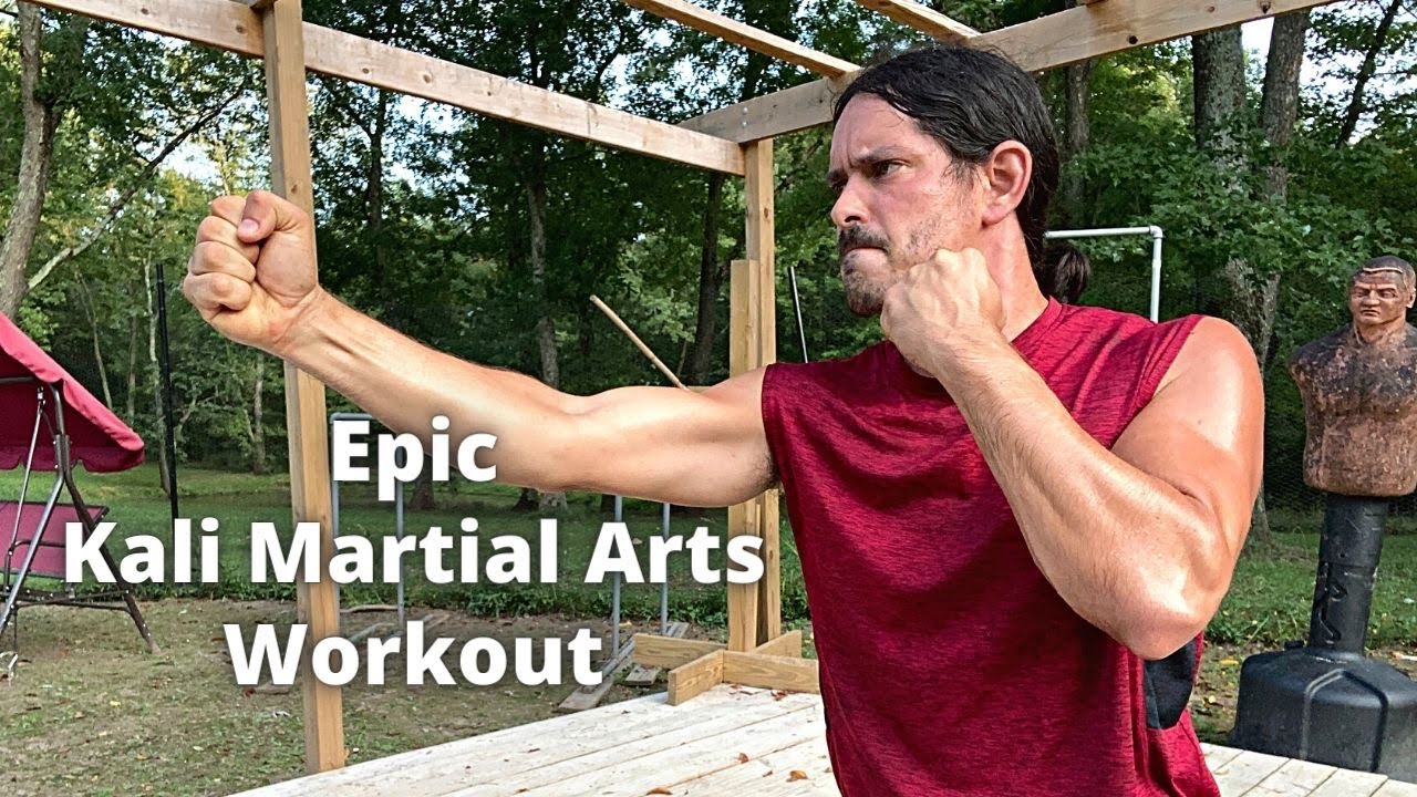 Amazing 15 Minutes Filipino Martial Arts Workout with Kali Center - YouTube