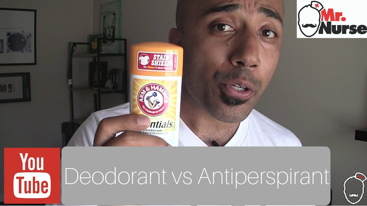 Deodorant vs Antiperspirant - YouTube