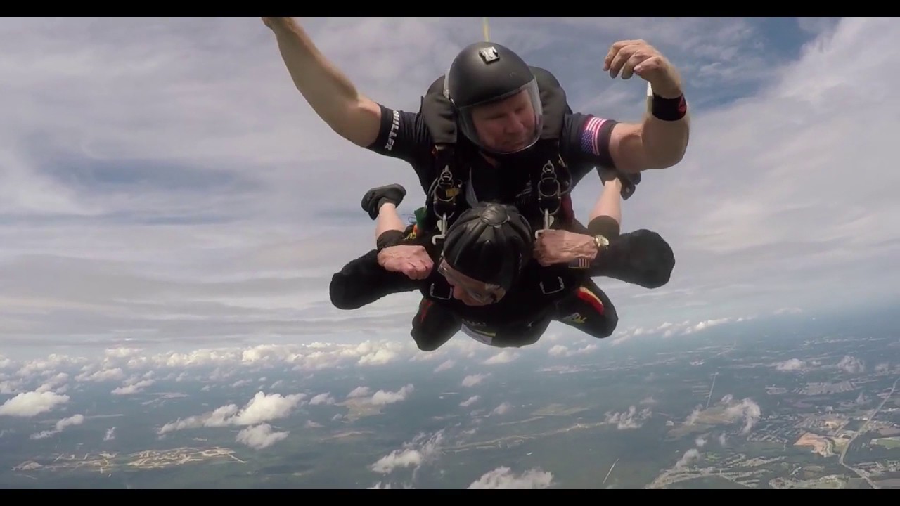 Honor Jump with Medal of Honor recipient Hershey Miyamura and Joe ...