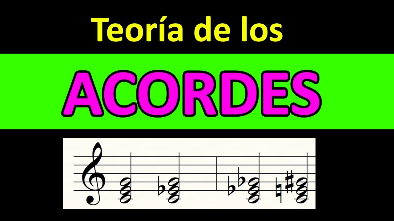 Qué es un ACORDE. Tipos de Acordes. COMO se forman los ACORDES ...