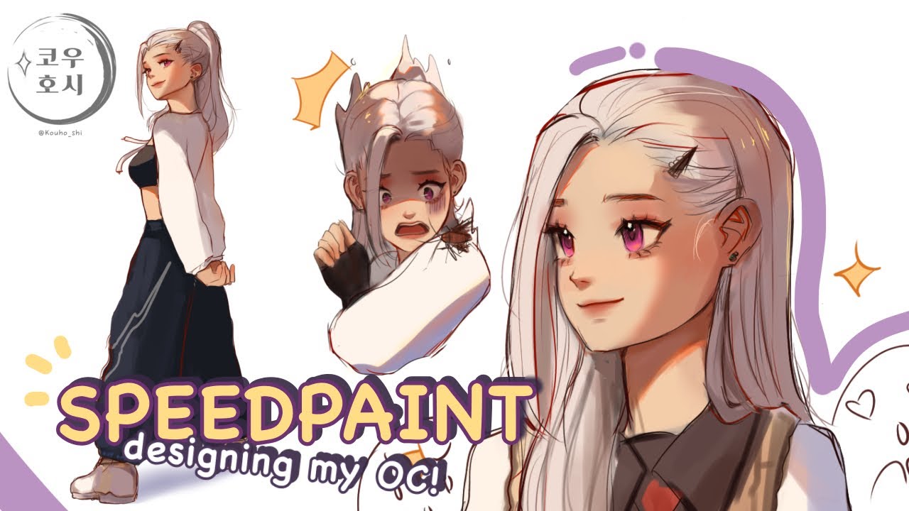 ️ OC Speedpaint [IBISPAINT X!] Painting Process! - YouTube