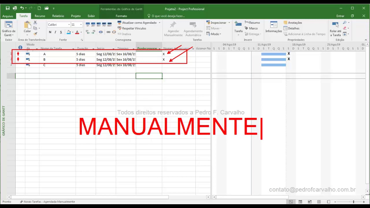Project Aula 16 Nivelamento de Recursos e Prioridades - YouTube