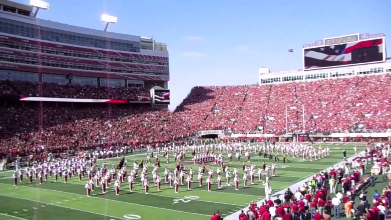 Flyover at Memorial Stadium - YouTube