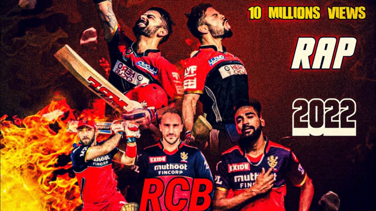 Rcb Rap Song | cricket rap song | ipl rap | (Thanks For 27K VIEWS ...