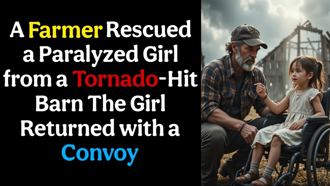 Farmer Rescued a Paralyzed Girl from a Tornado-Hit Barn — The Girl ...