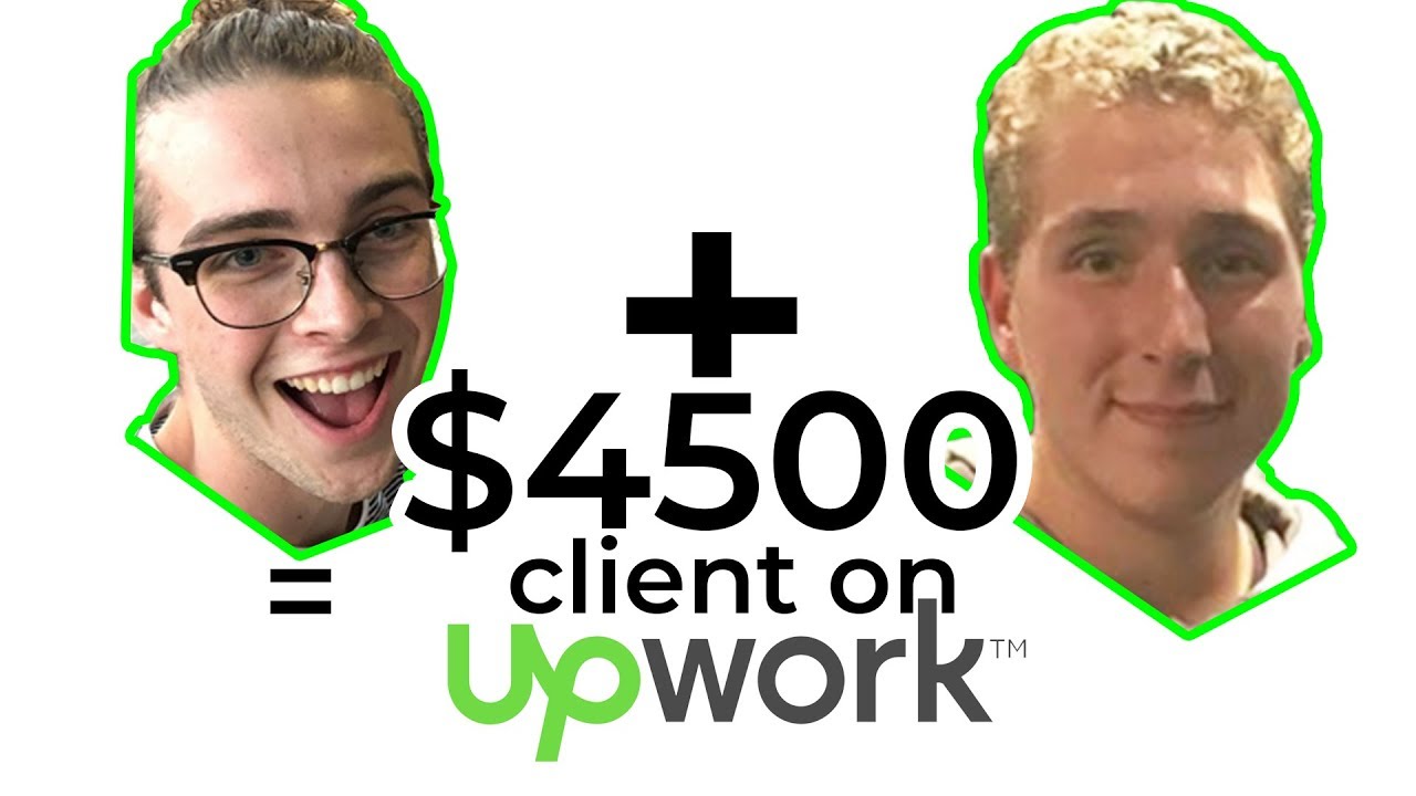 How We Made $13,500 on Upwork | Interview With Bradley Riley - YouTube