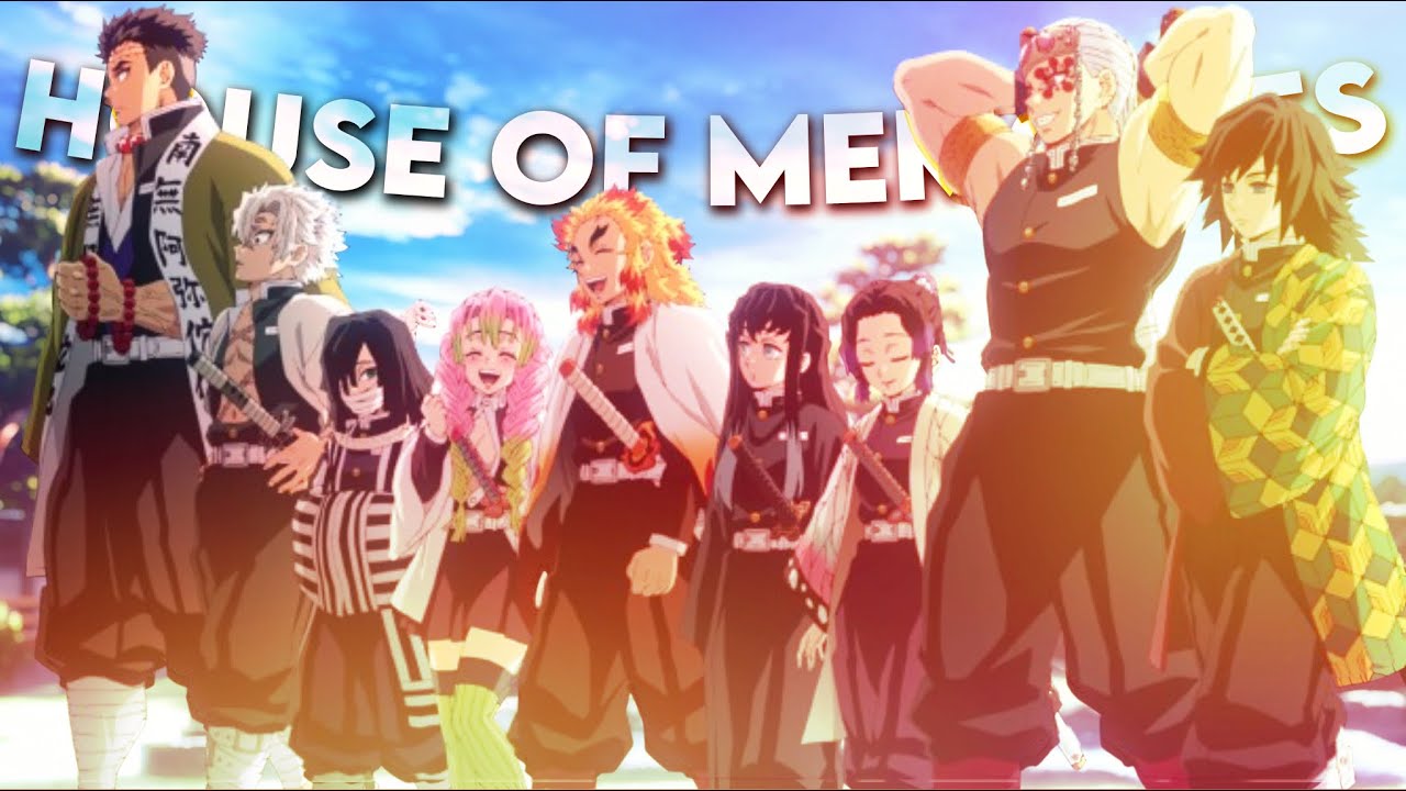 Demon Slayer Edit - House of Memories - Hashira edit - YouTube
