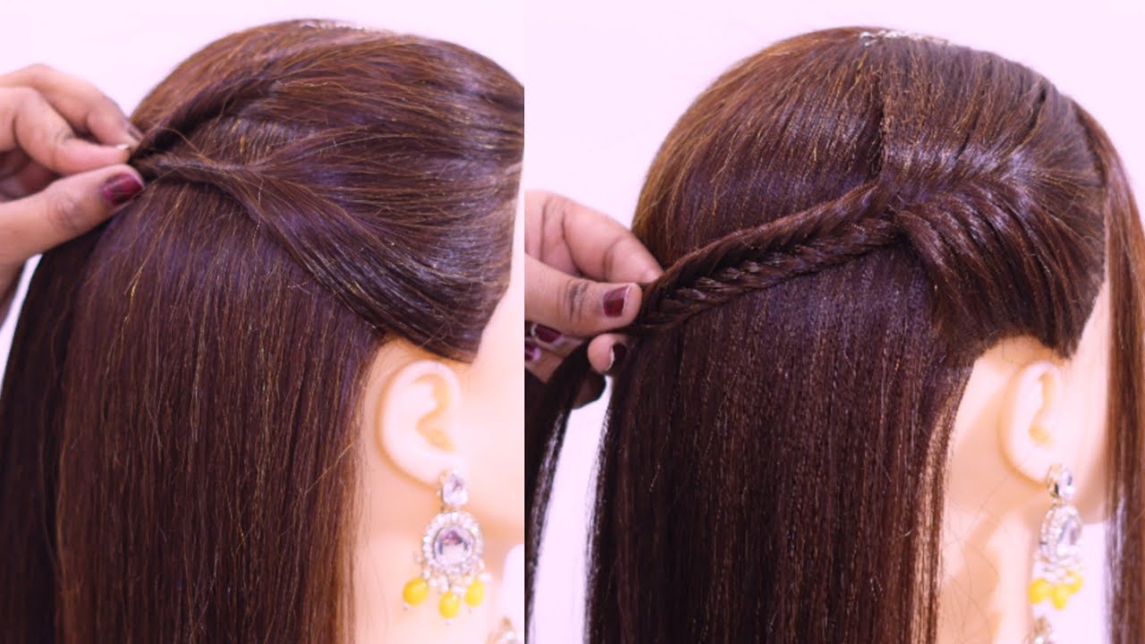 simply easy hairstyle - quick hairstyle | stylish hairstyle | hairstyle ...