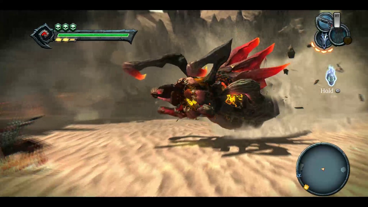 PC Maxsetting Darksiders Warmastered Edition BOSS BIG WORM - YouTube