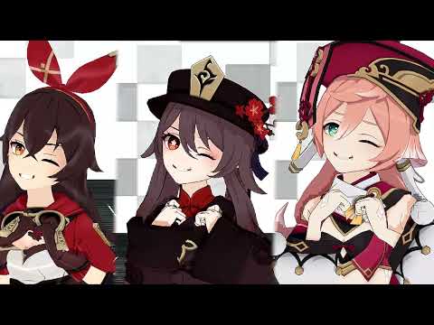 Genshin characters doing the Intelligency | Genshin Impact MMD
