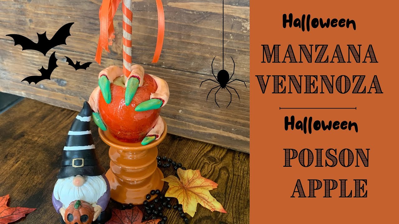 Halloween Apples (Manzan para Halloween)🎃 🍎 🍏 - YouTube
