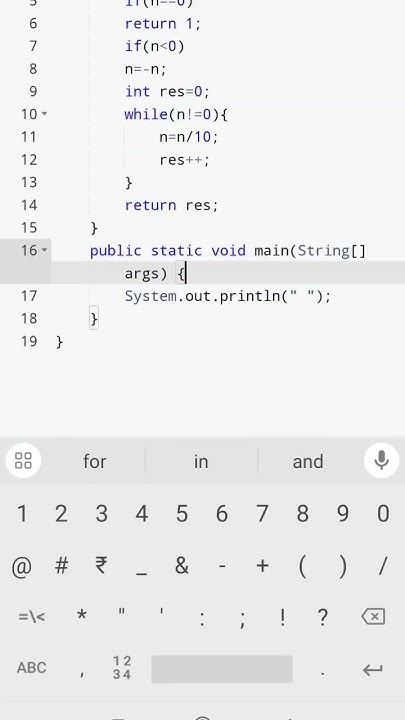 Java program to count digits in a number #codingguru #youtubeshorts 😎 - YouTube