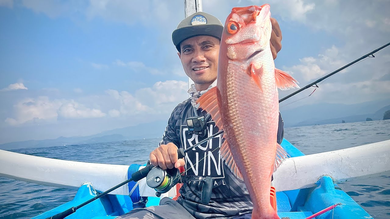 MANCING PAKAI UMPAN HIDUP DI SAMBAR IKAN KURISI MERAH! - YouTube