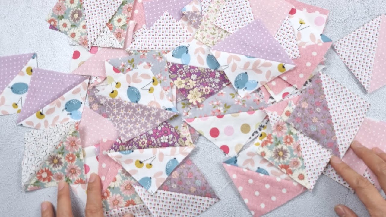 Patchwork Tips for Beginner Sewing. Basic patchwork sewing method ...