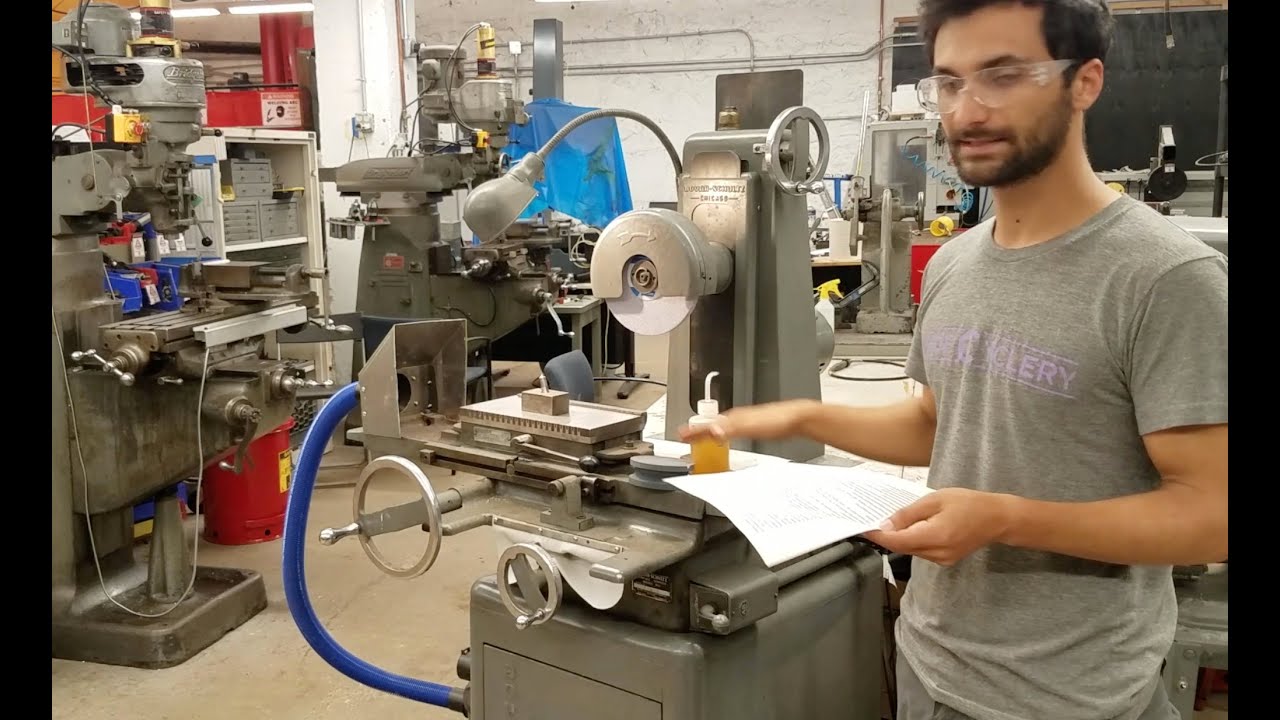 Surface Grinder Basics - YouTube