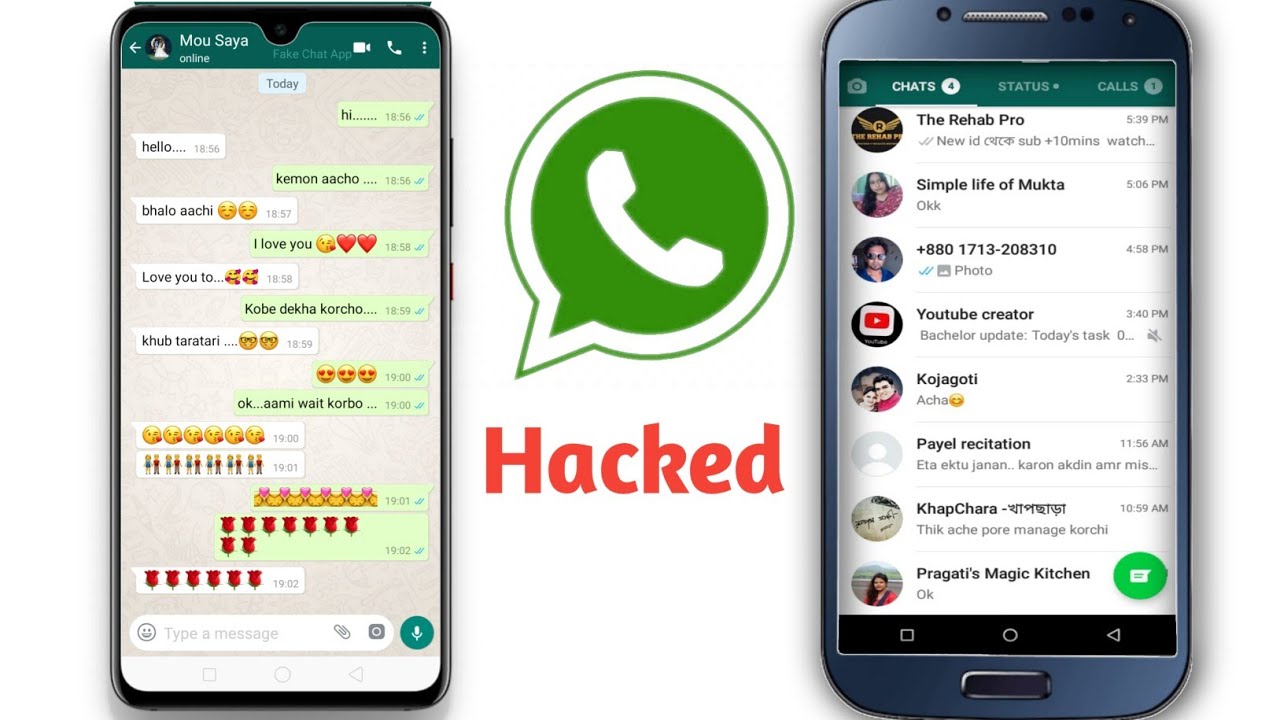 WhatsApp hacked || How to Prank someone on WhatsApp || prank || - YouTube