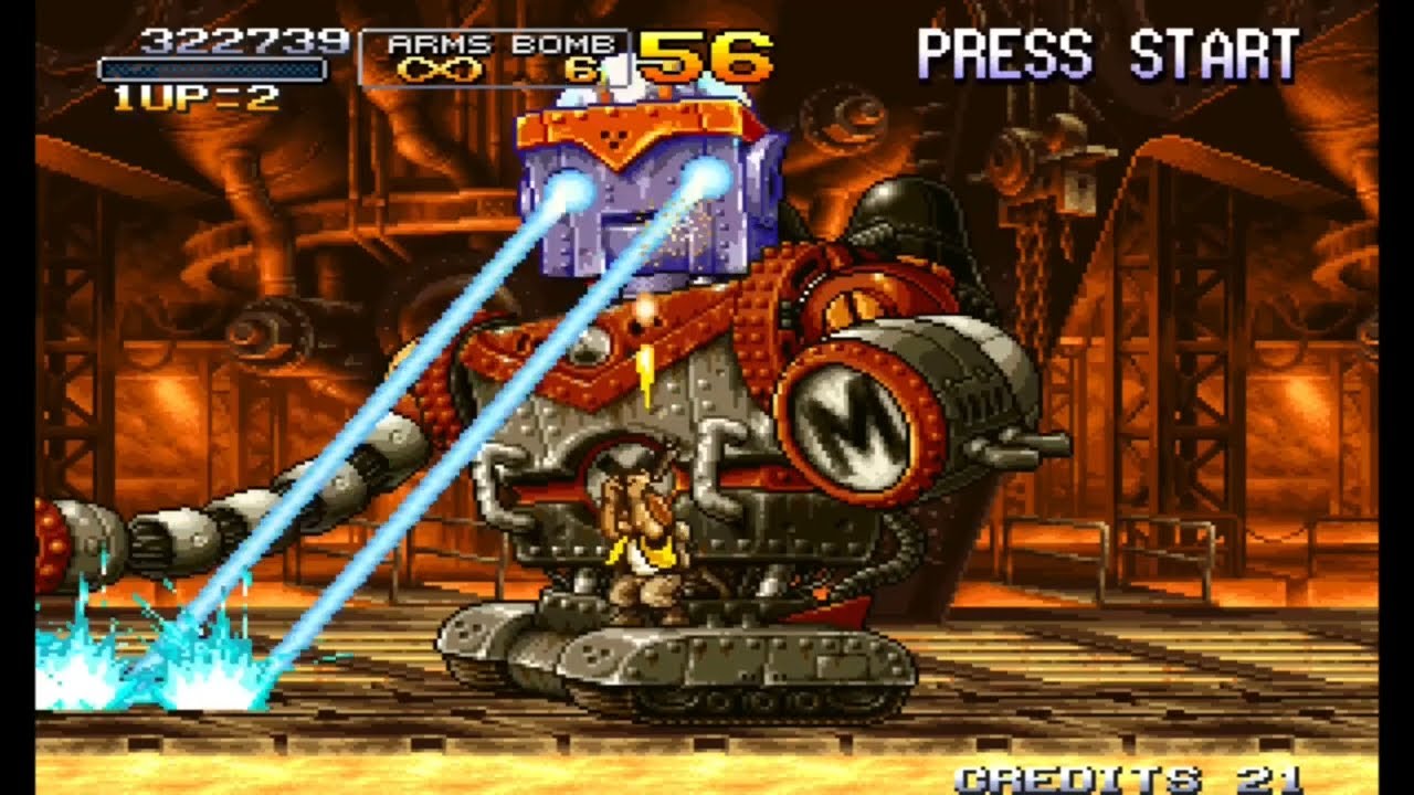 Retro Gaming | Metal Slug 3 ALL BOSSES | Arcade BOSS battle - YouTube