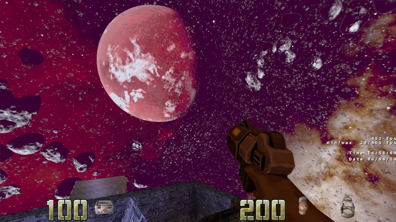 new space skybox (created in Space Engine) - YouTube