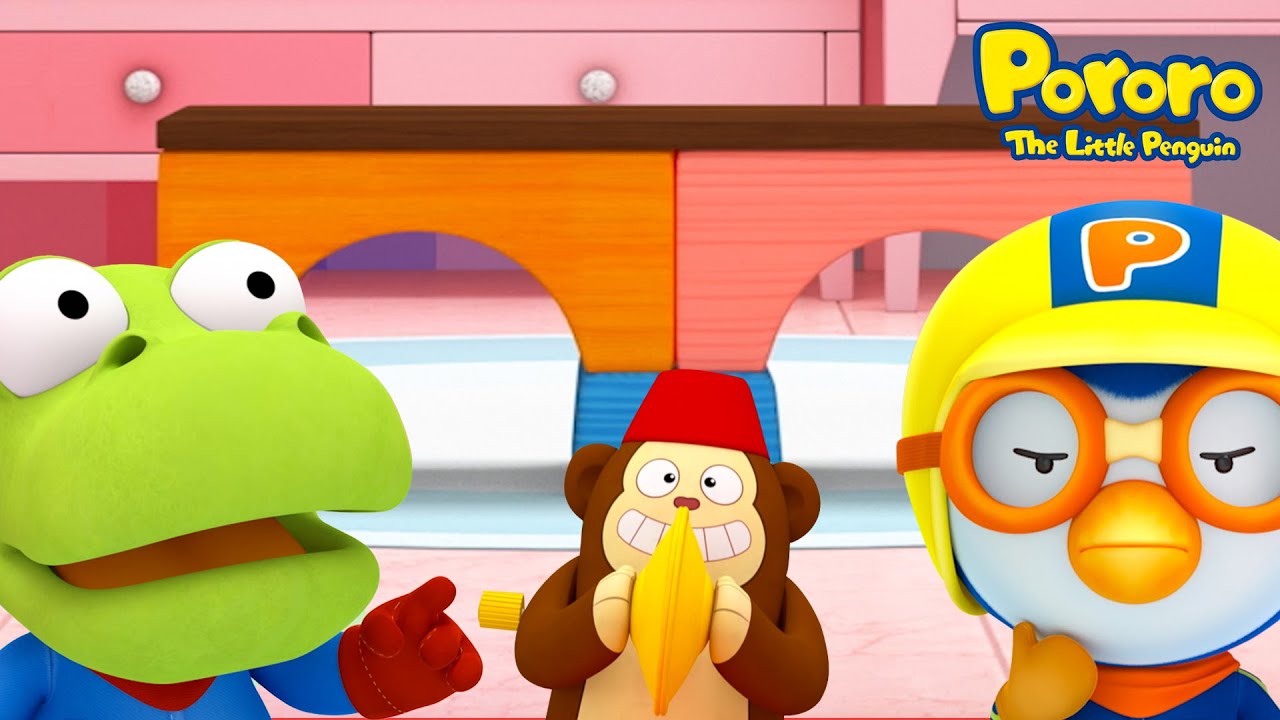 London Bridge is Falling Down | 3D Nursery Rhymes for Kids + | Pororo ...