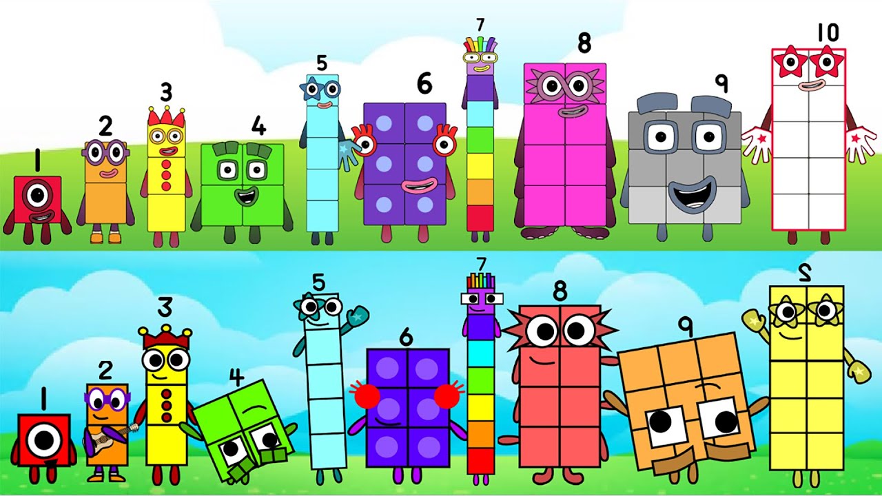 Numberblocks band base-infinity (1-10) But Its A Numberblocks Band ...