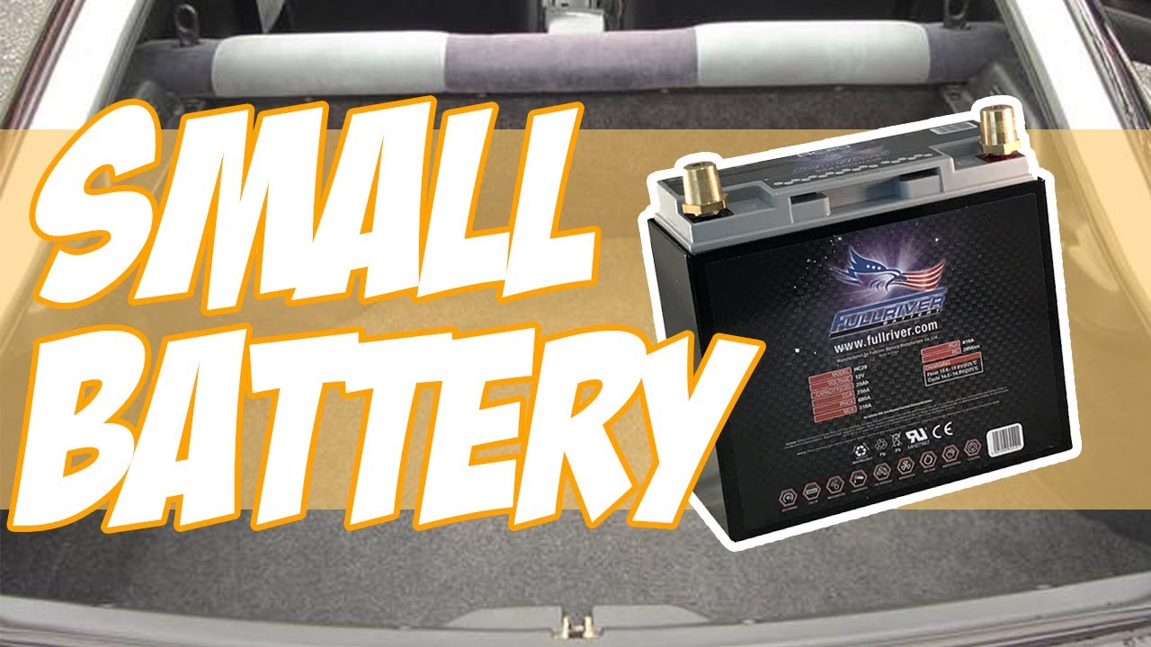 SMALL BATTERY INSTALL IN NISSAN 180SX/240SX! - YouTube