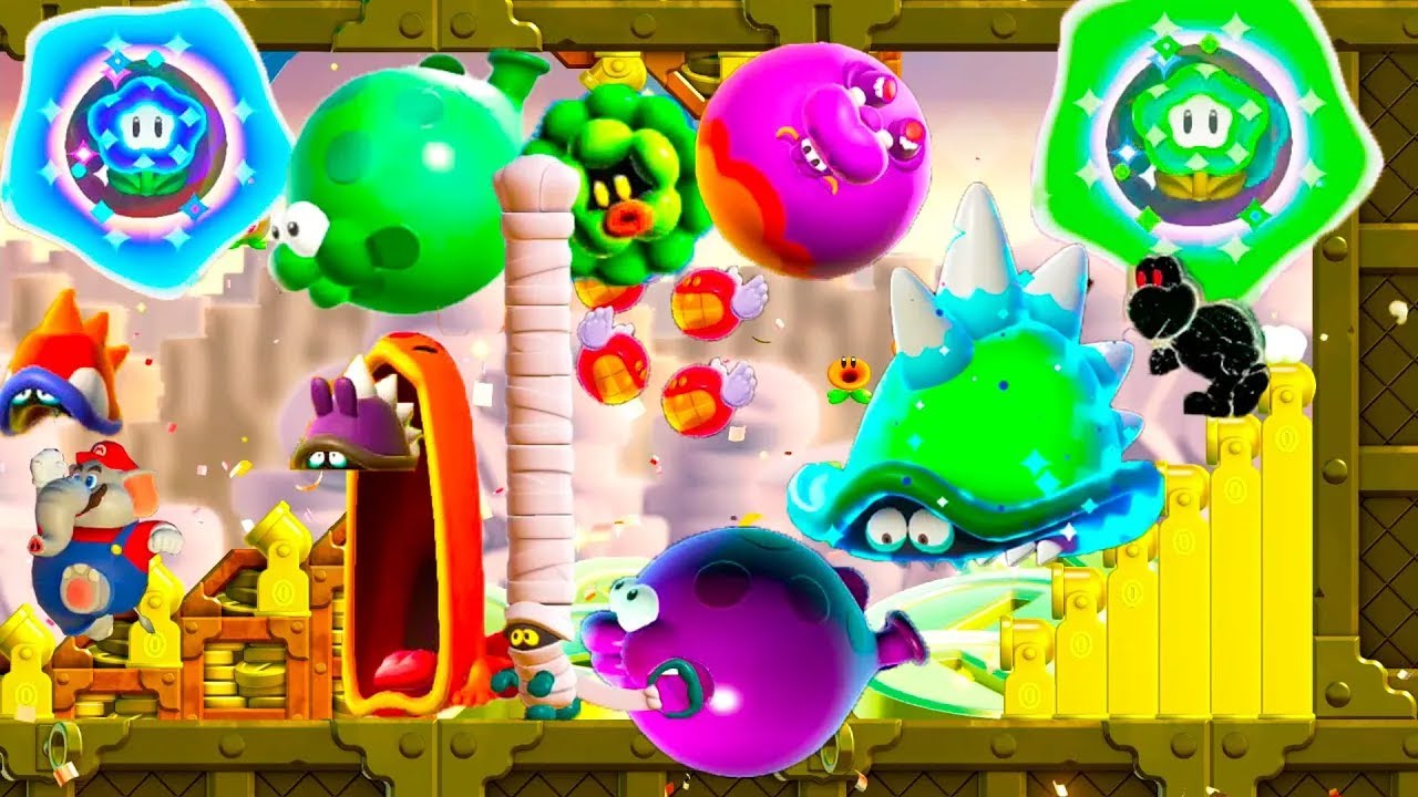 EXTREME 2 Player Multiplayer Challenge in Super Mario Bros. Wonder ...