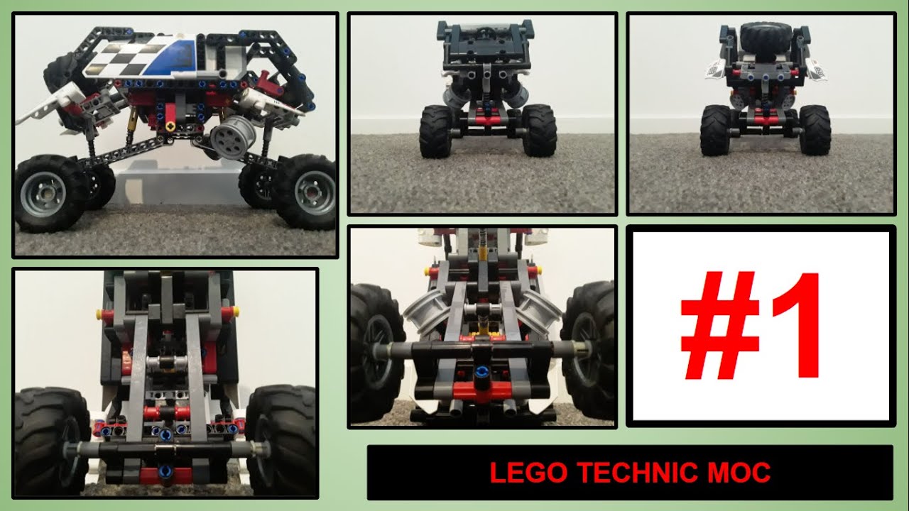 EPIC Custom LEGO Technic Monster Truck - YouTube