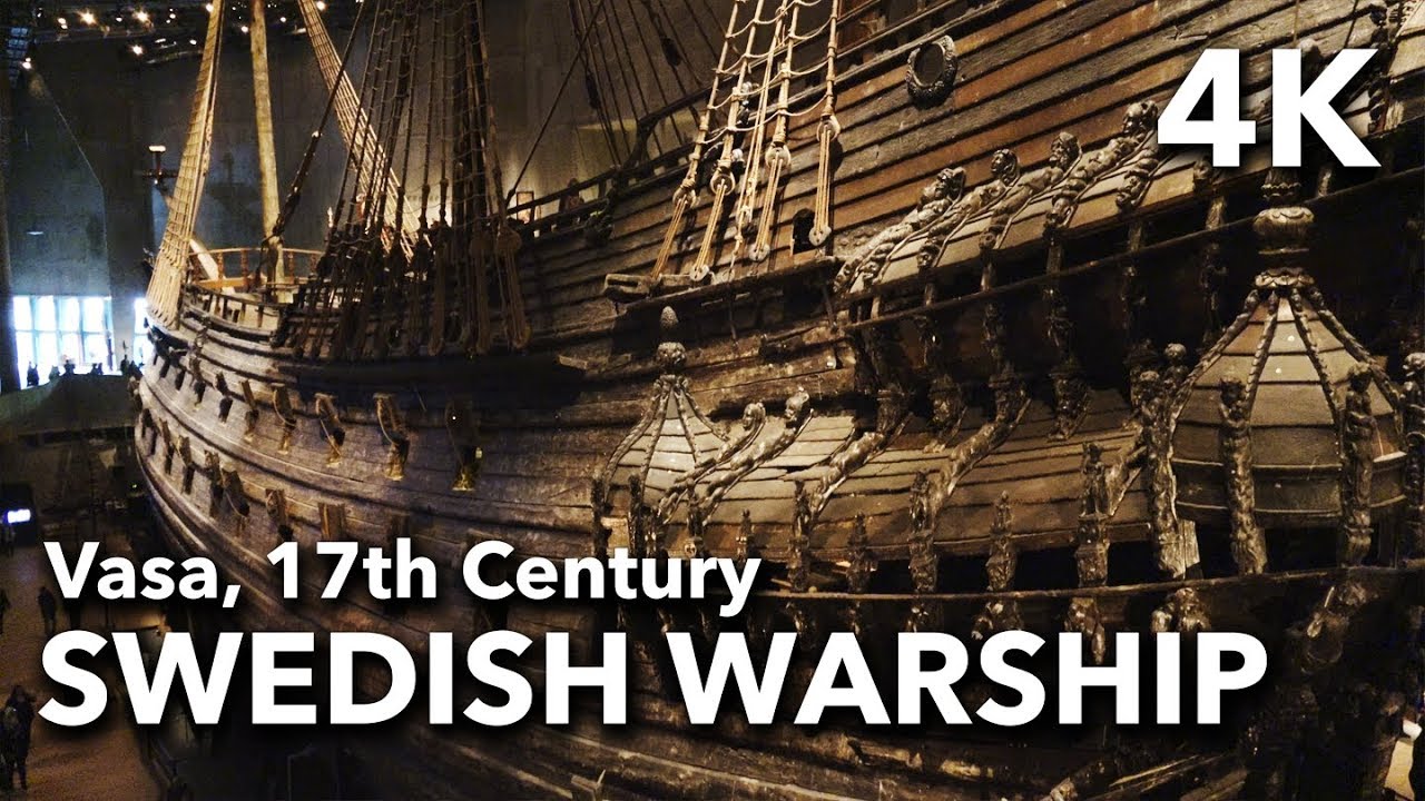 The Vasa Museum - 17th Century Swedish Warship, Stockholm, Sweden ...