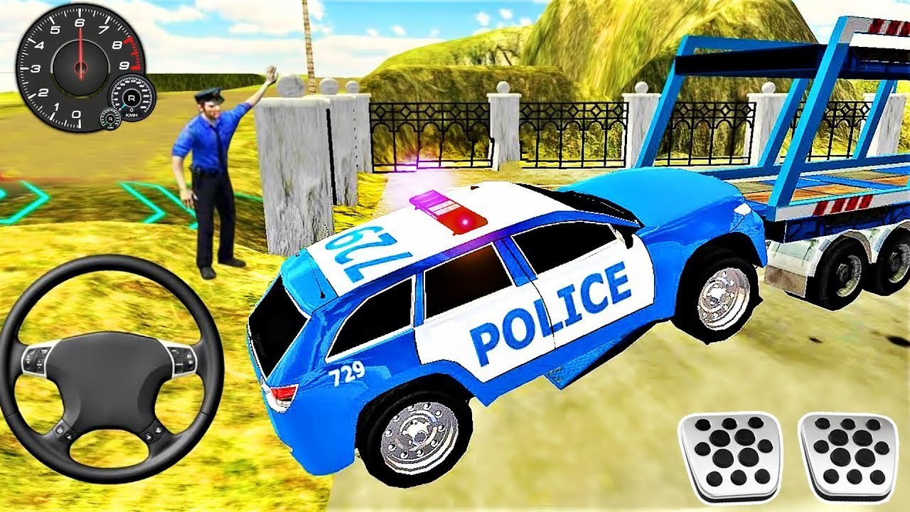 Ultimate Train Transport Police Car Game: Simulator 3DX Ship ...