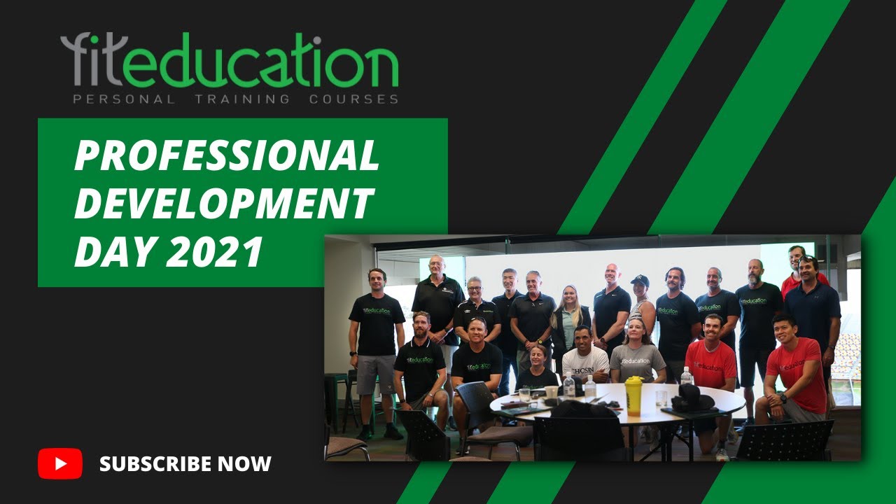 Professional Development Day 2021 - Fit Education - YouTube