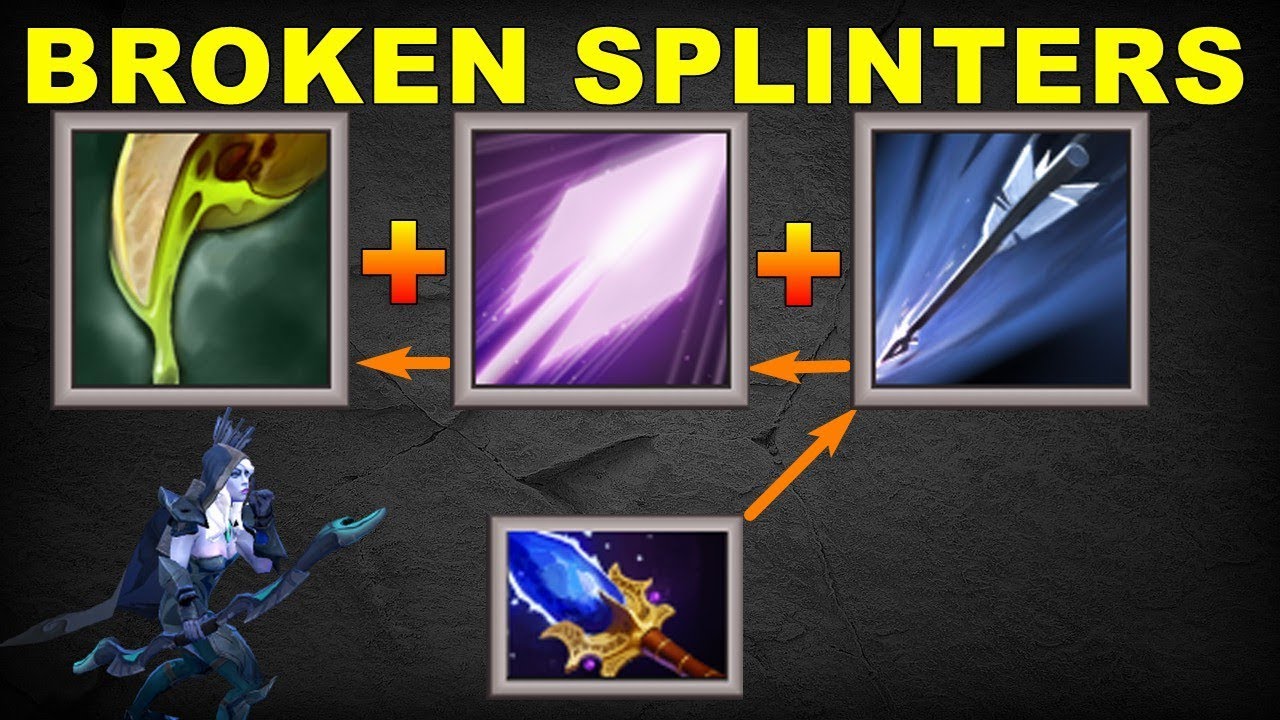 Broken Splinters with 2 Amazing Passives | Dota 2 Ability Draft - YouTube