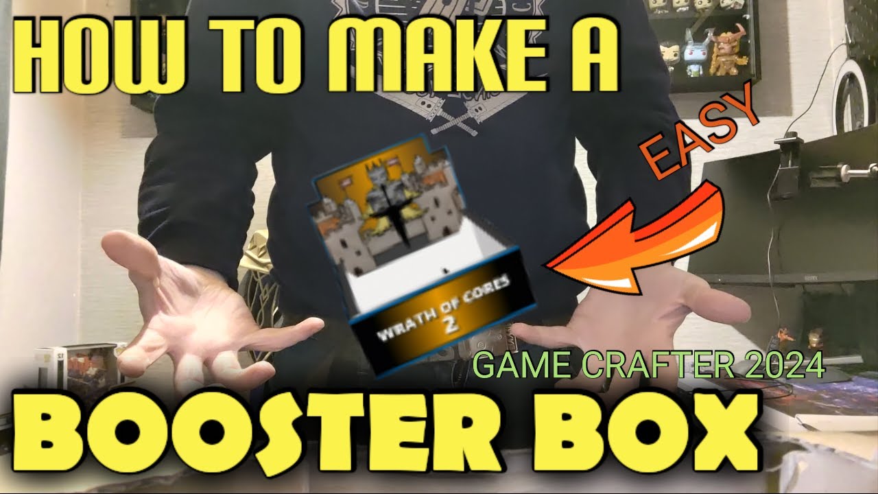 How to make a Booster Box for your Homemade TCG in 2024! #homemade #tcg ...