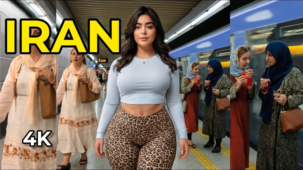 🔵 Tehran Walking Tour 2025 🇮🇷 | Metro to Sabzeh Meydan | Tehran Walking ...