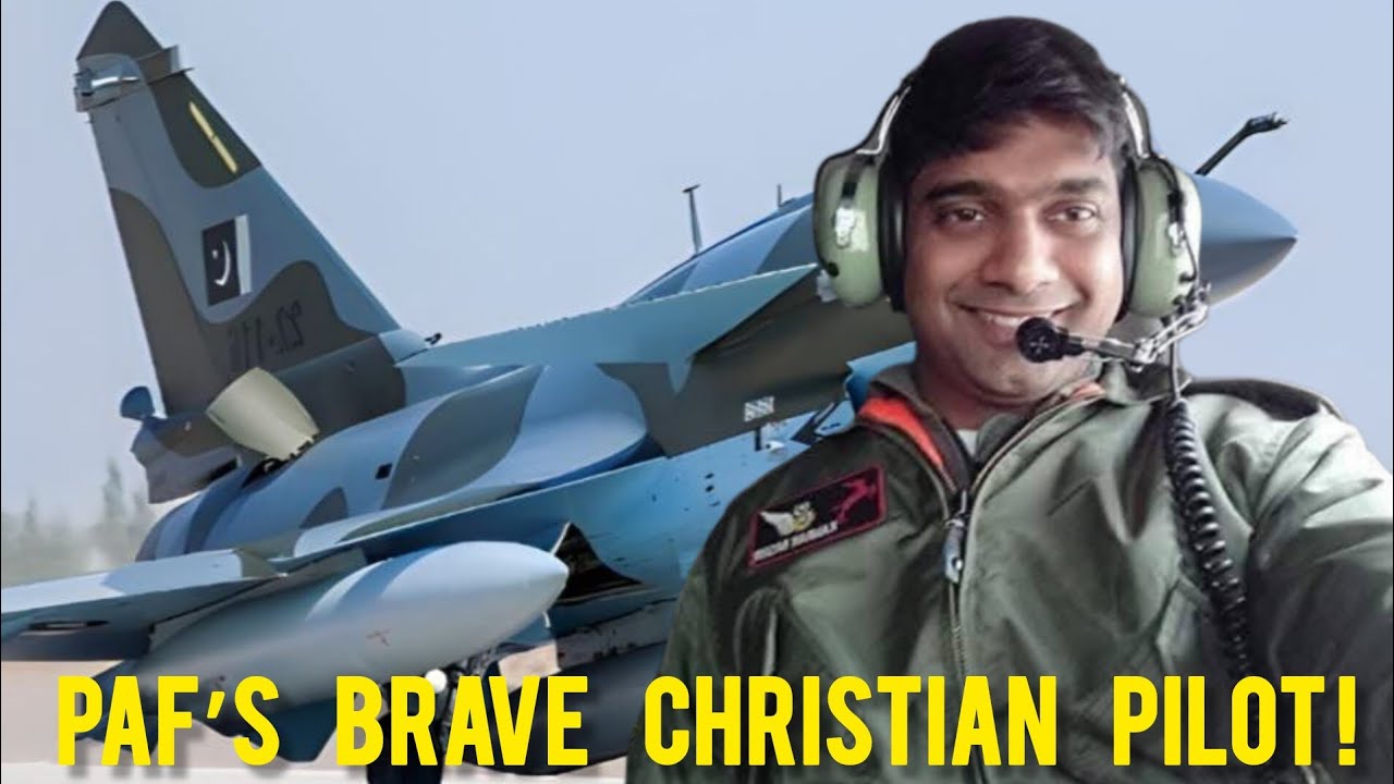 Christian Fighter Pilot Who Shocked the Nation | Kamran Bashir Masih's ...