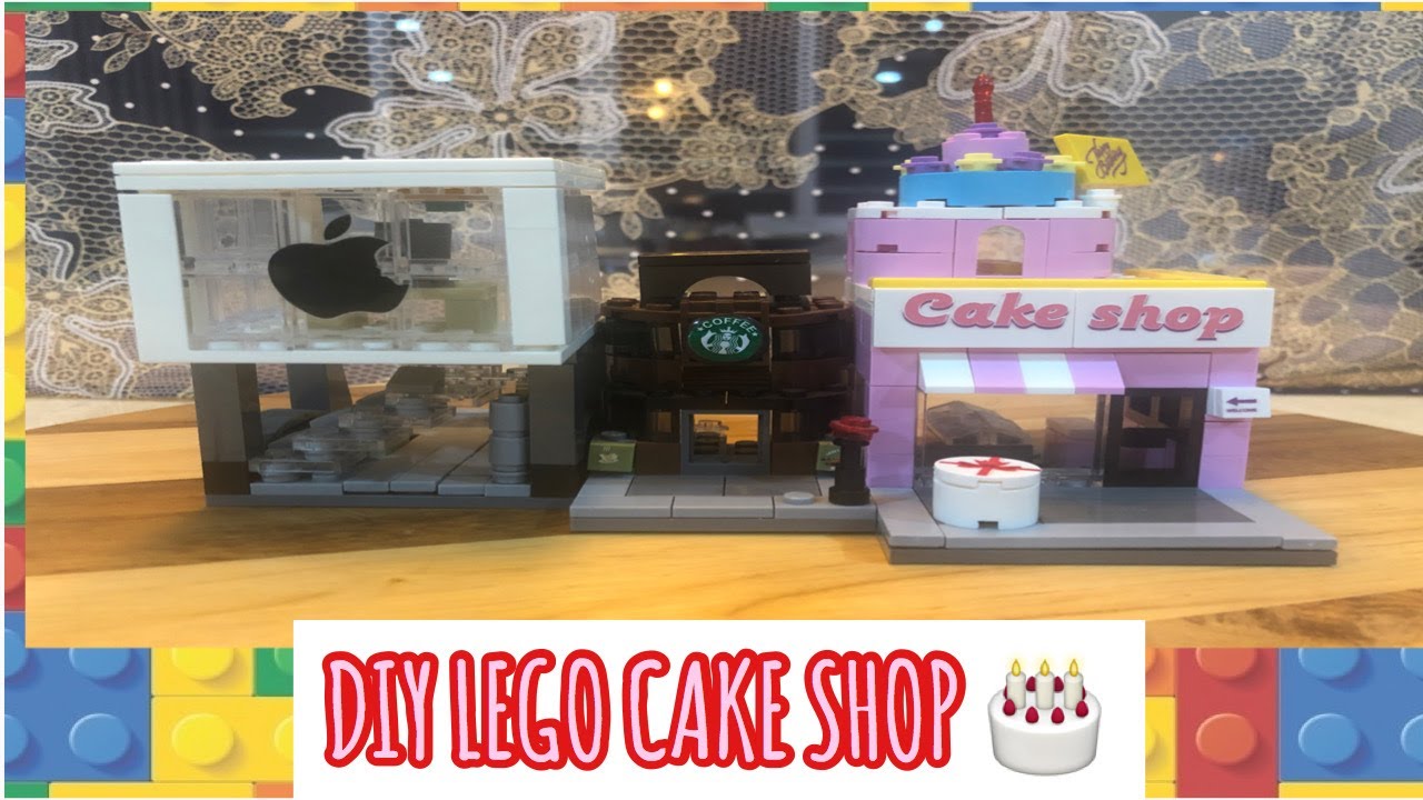 DIY Lego Cake Shop - YouTube
