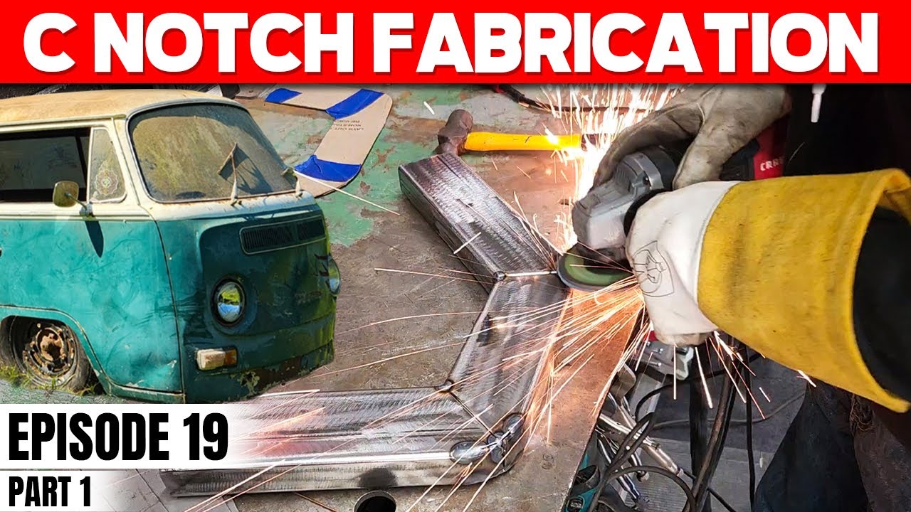C-Notch - Custom Fabrication - VW BUS Bay Window Barn Find - Episode 19 ...