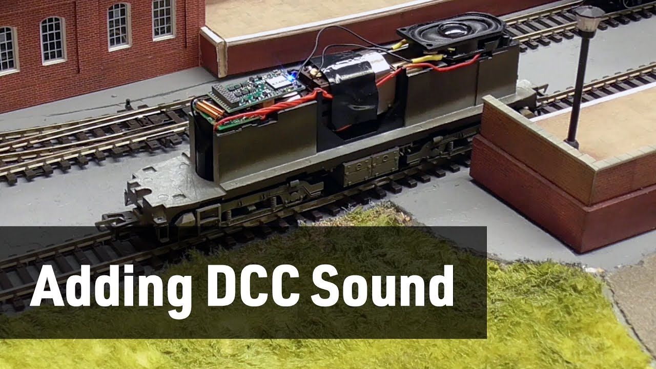 Adding SoundTraxx DCC Sound to a Class 20 - YouTube