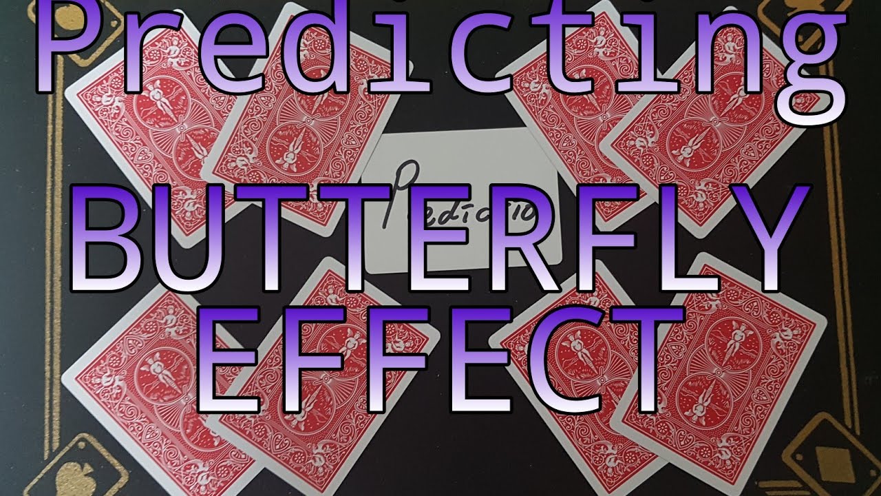 Easy Card Trick Tutorial 5 - Butterfly Effect Prediction [Jeff Lee the ...