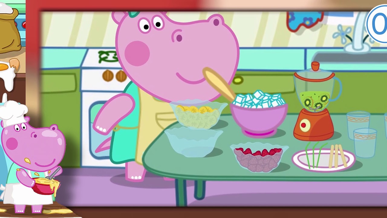 Hippo 🌼 Cooking School 🌼 Games for Girls 🌼 Teaser-3 18х9 15 0+ - YouTube