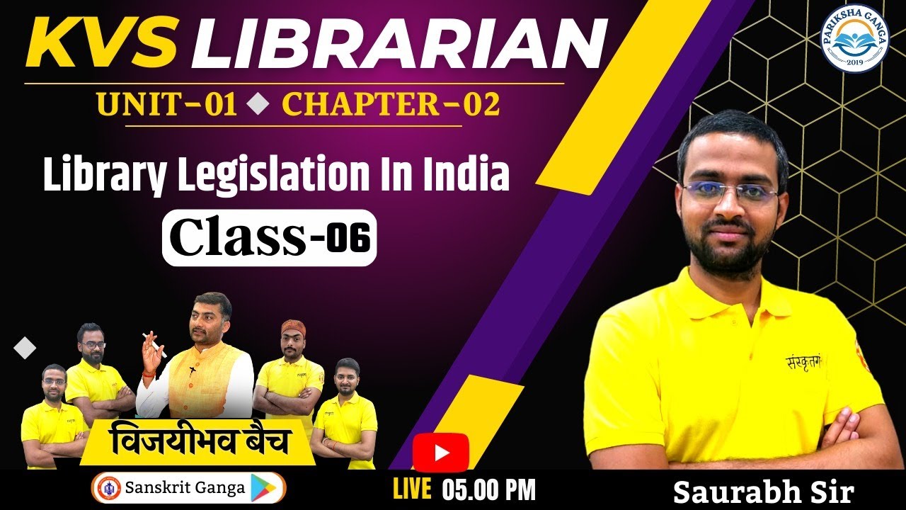 Library Legislation In India KVS DSSSB Librarian 2022 kvs library-legislation-in-india-kvs-dsssb-librarian-2022-kvs