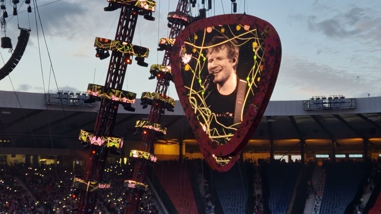 Ed Sheeran - Perfect, Live at Hampden Park, Glasgow, 17th June 2022 ...