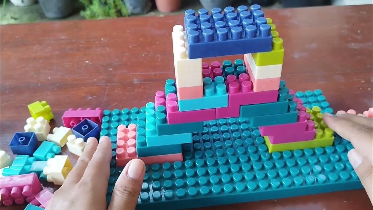Satisfying DIY Build Eiffel Tower from Building Blocks Tutorial Relaxing ASMR Toys - YouTube
