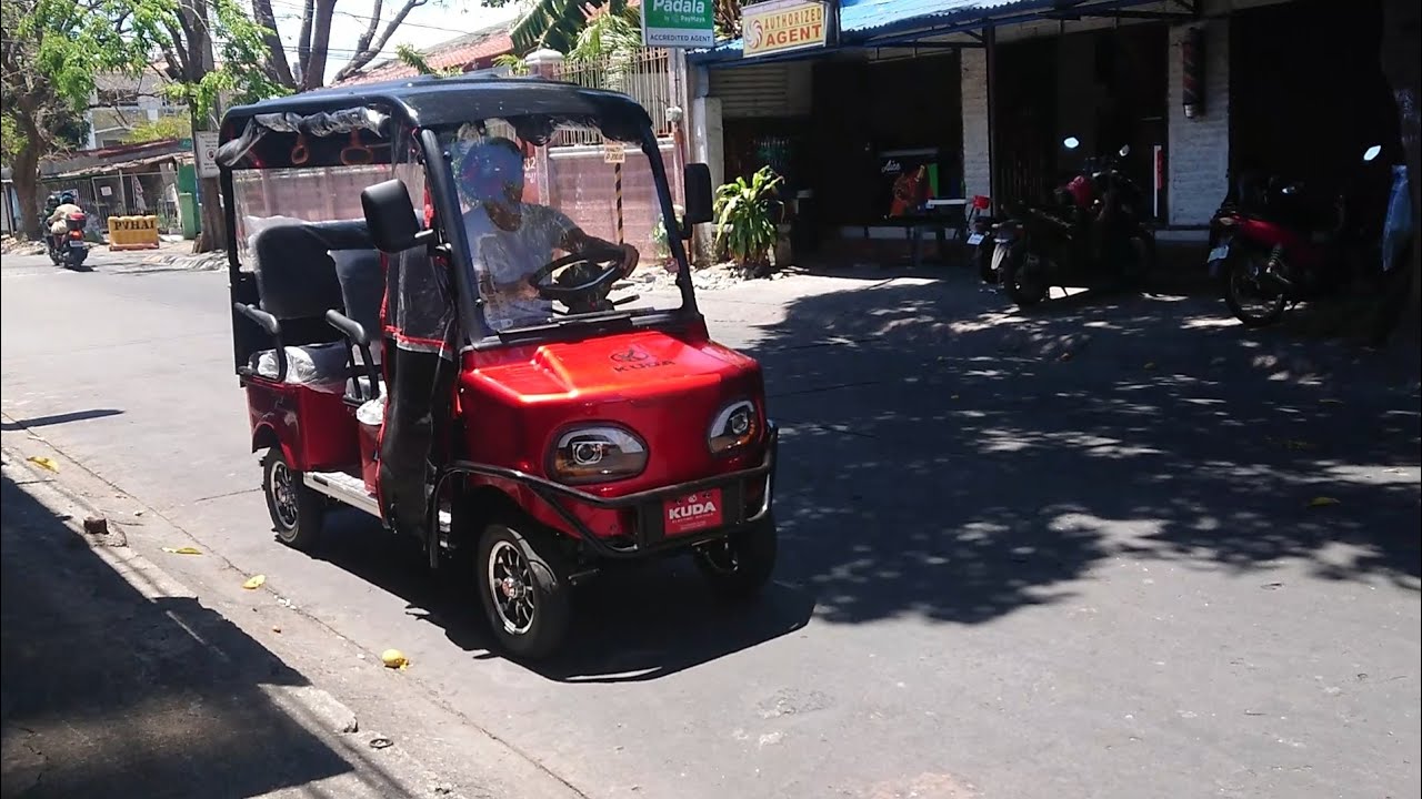 Testing my Kuda Lion in the village - YouTube