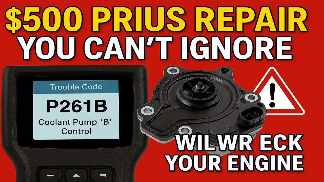 The $500 Prius Repair You Can’t Ignore (P261B Code) - YouTube