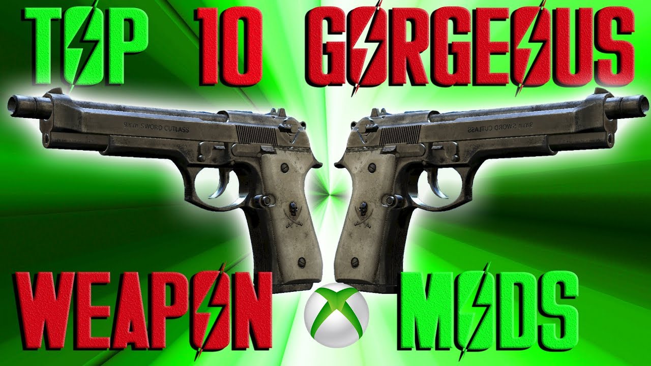 Fallout 4 Top 10 GORGEOUS Weapon Mods - YouTube