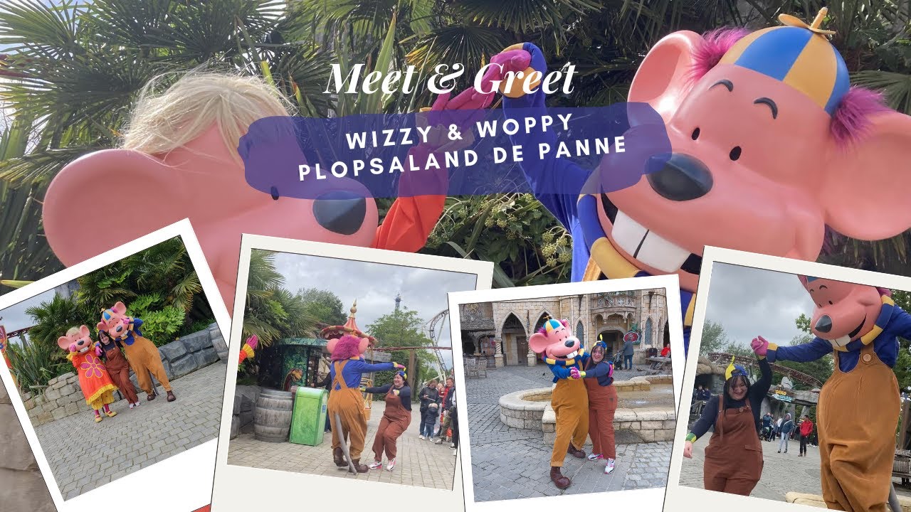 Meeting Wizzy & Woppy Plopsaland - YouTube
